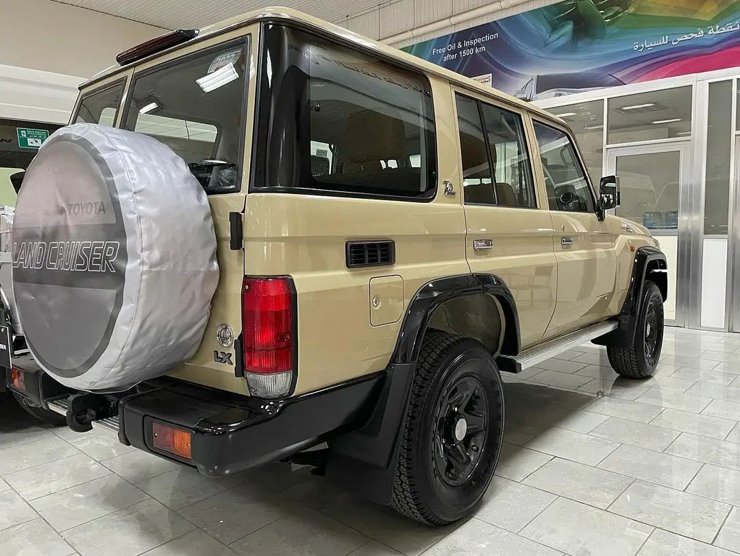 Toyota Land Cruiser LC70 70th Anniversary Limited Edition Car Exposed ...