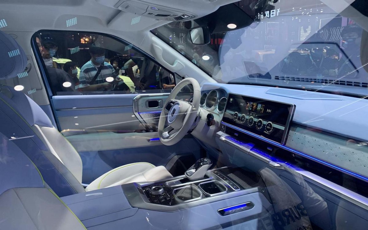 Tank 400 "raid" Chengdu Auto Show!Positioning a medium and large SUV, or will be equipped with 3 ...