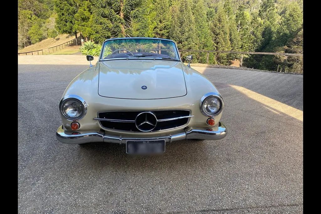 Million-dollar 300SL gull wing replacement, 1960 Mercedes-Benz 190 SL ...