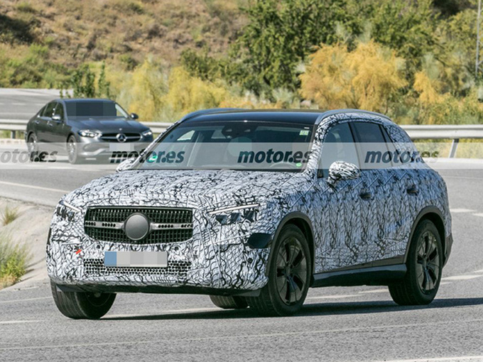 The appearance of the new generation of Mercedes-Benz GLC is exposed ...