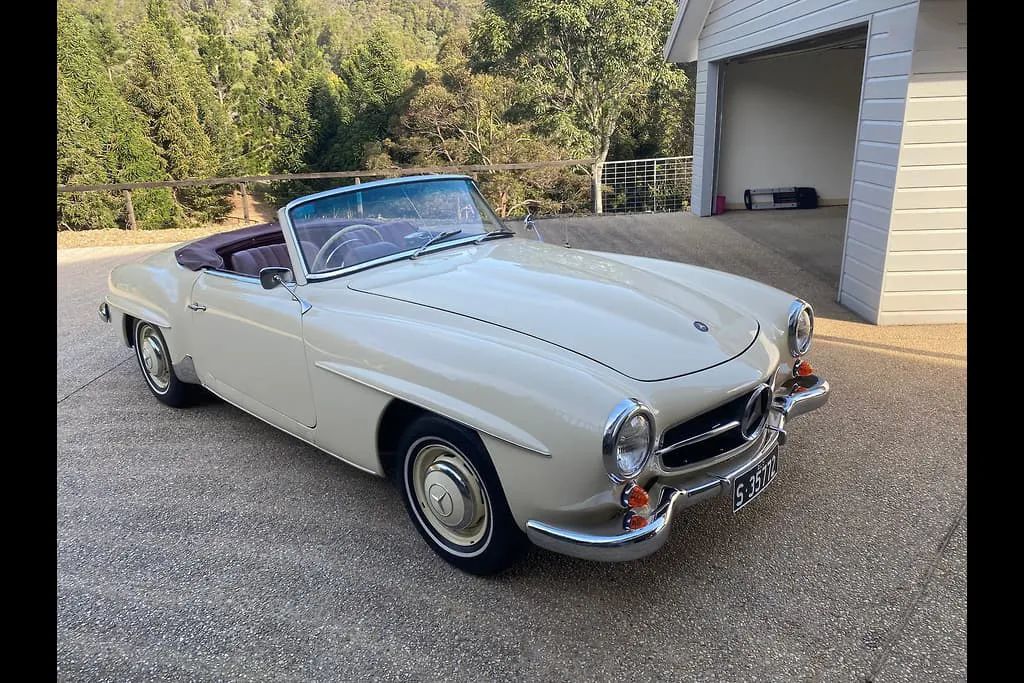 Million-dollar 300SL gull wing replacement, 1960 Mercedes-Benz 190 SL ...