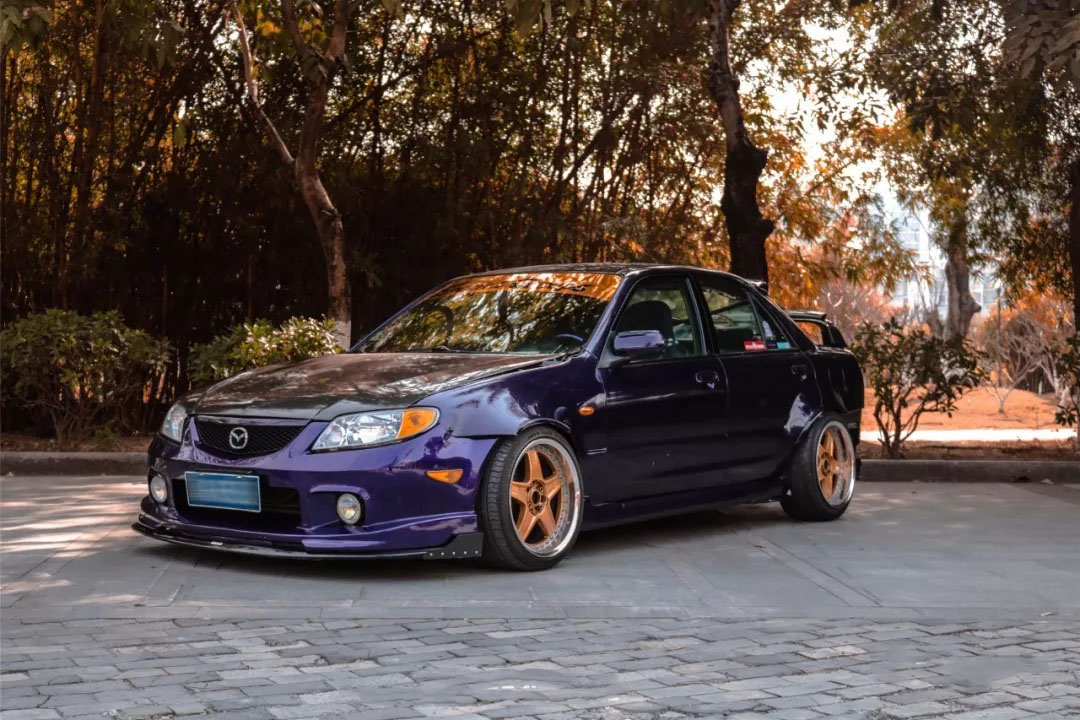 Personally turn your car into a stance king, the fighting style Mazda ...