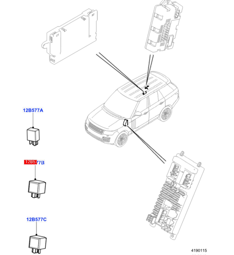 How to solve the fault of Land Rover Range Rover static relay box? - iNEWS
