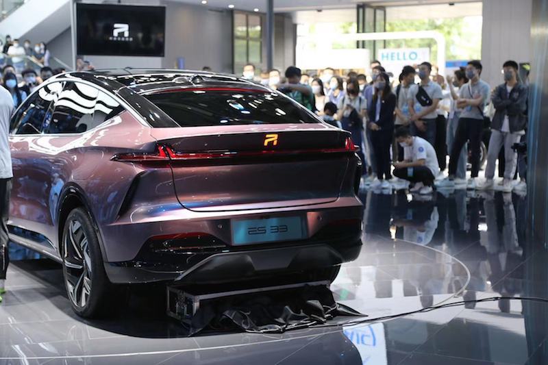 2021 Chengdu Auto Show: SAIC R ES33 mass production version officially ...