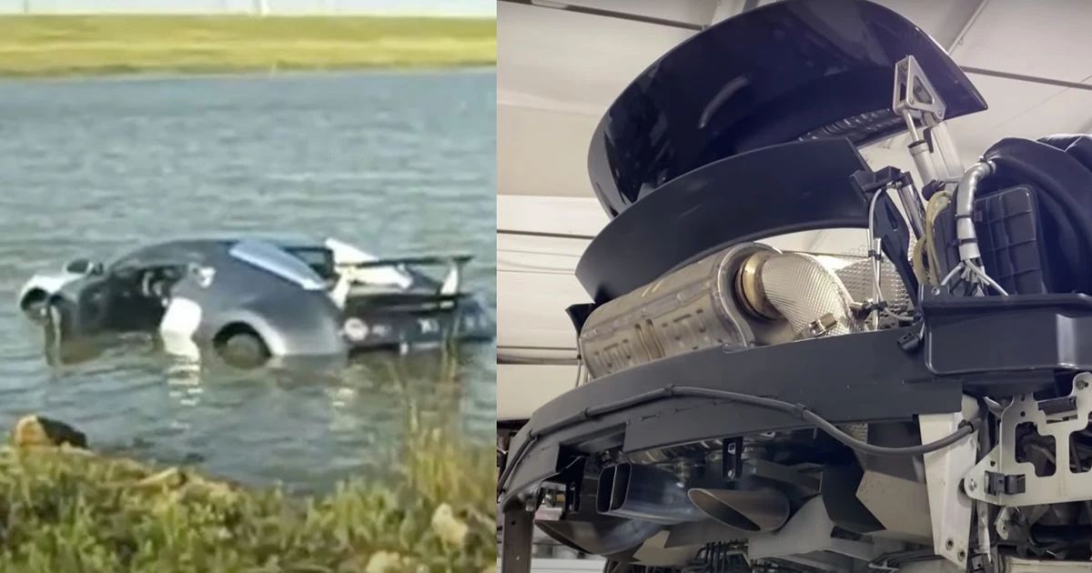 The most expensive water tanker in history, the Bugatti, which was ...