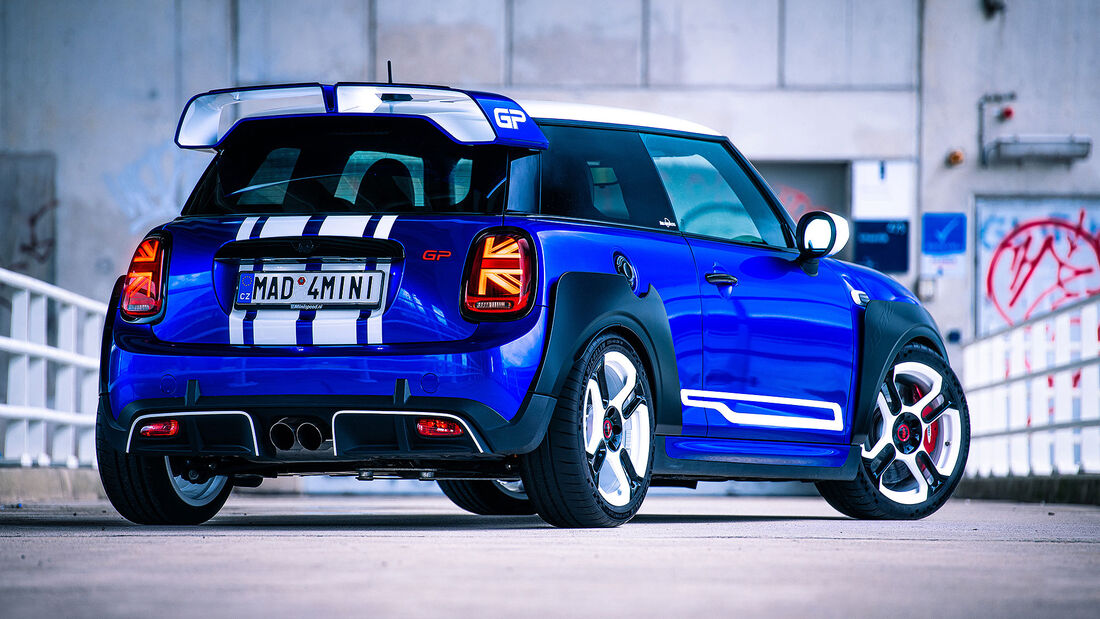 Break the limit, the strongest MINI JCW GP modified car Minispeed - iNEWS