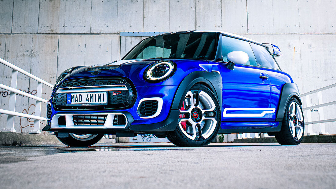 Break the limit, the strongest MINI JCW GP modified car Minispeed - iNEWS