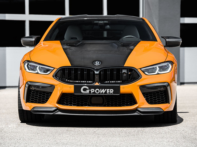 BMW M8 modified version power exposure!Improved performance, two-color ...