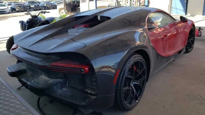 The burnt + soaked Bugatti Chiron will give you a fracture price, would ...