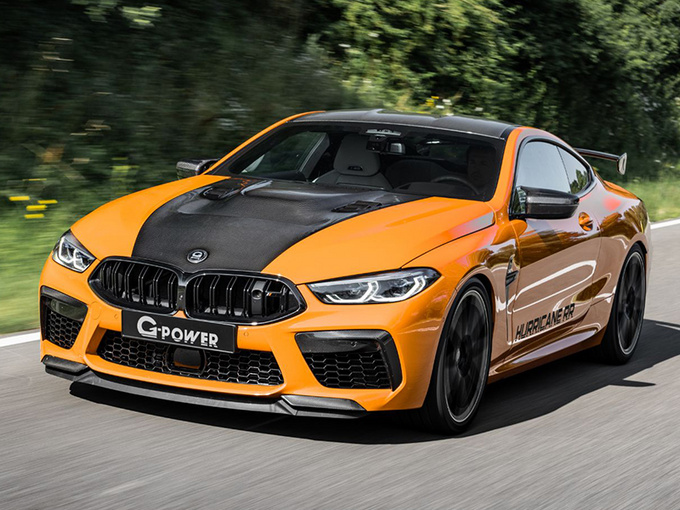 BMW M8 modified version power exposure!Improved performance, two-color ...