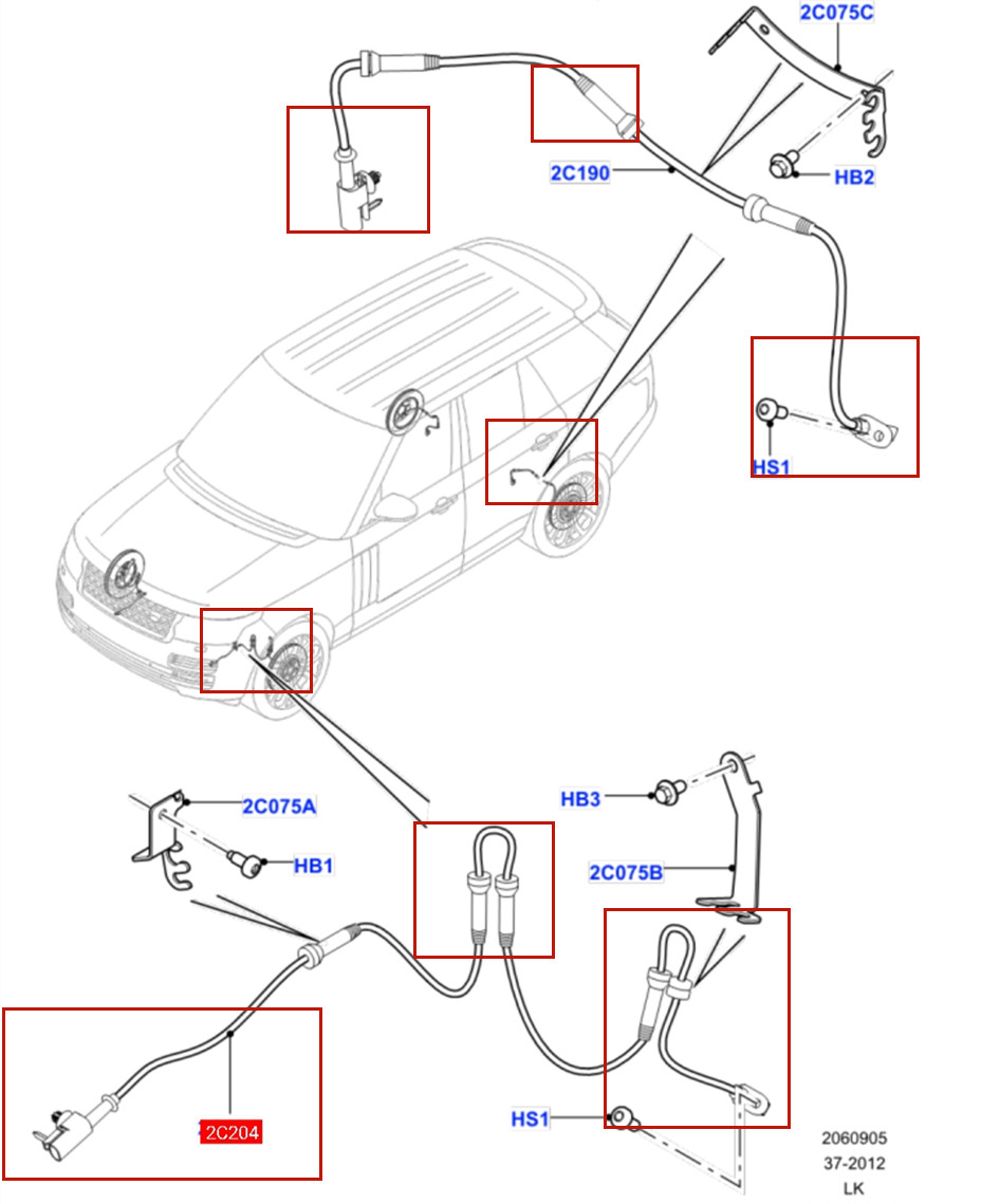 How to solve the problem of Land Rover Range Rover Smart Emergency ...