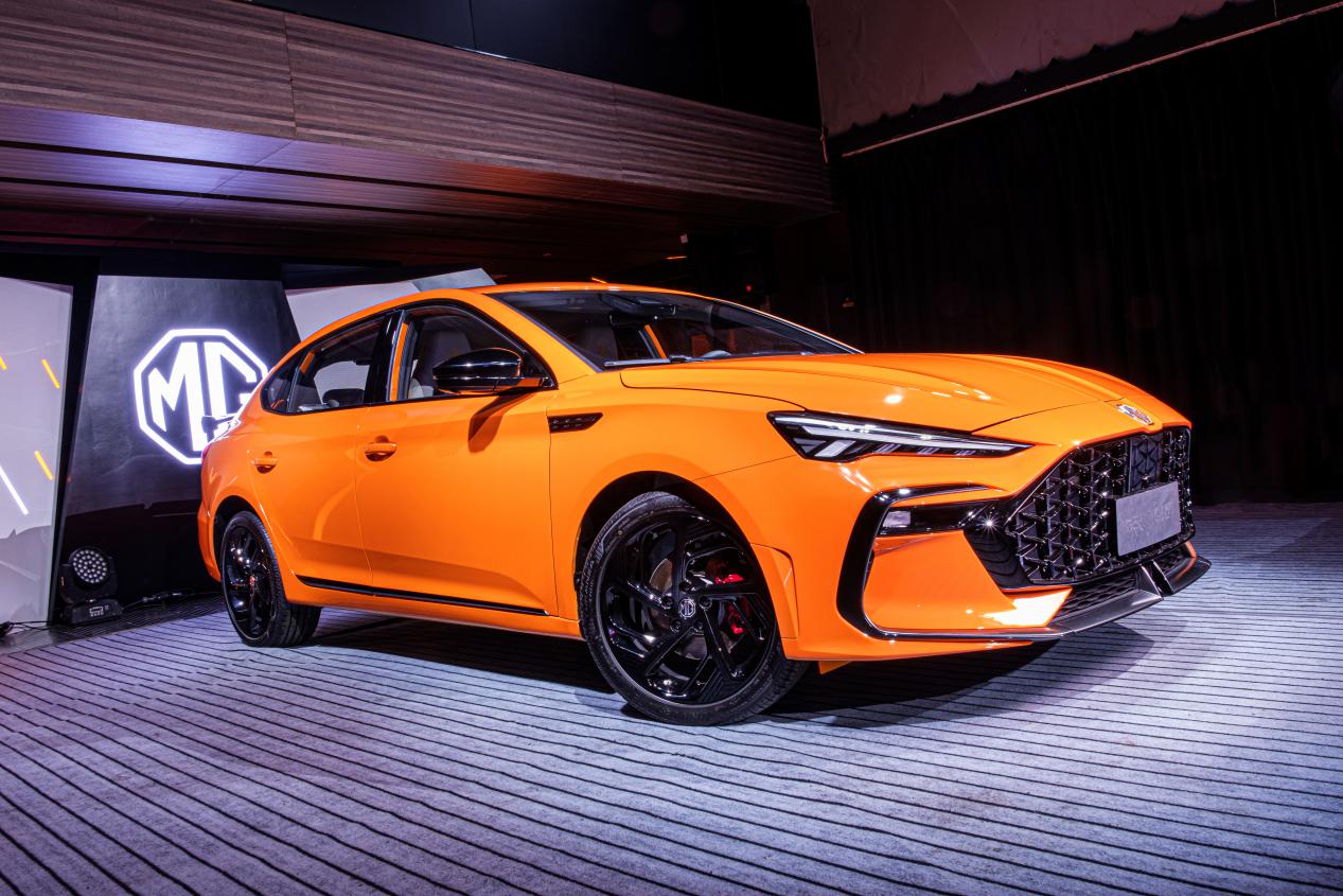 Breaking a hundred in 7.83 seconds, the third-generation MG 6 PRO of ...