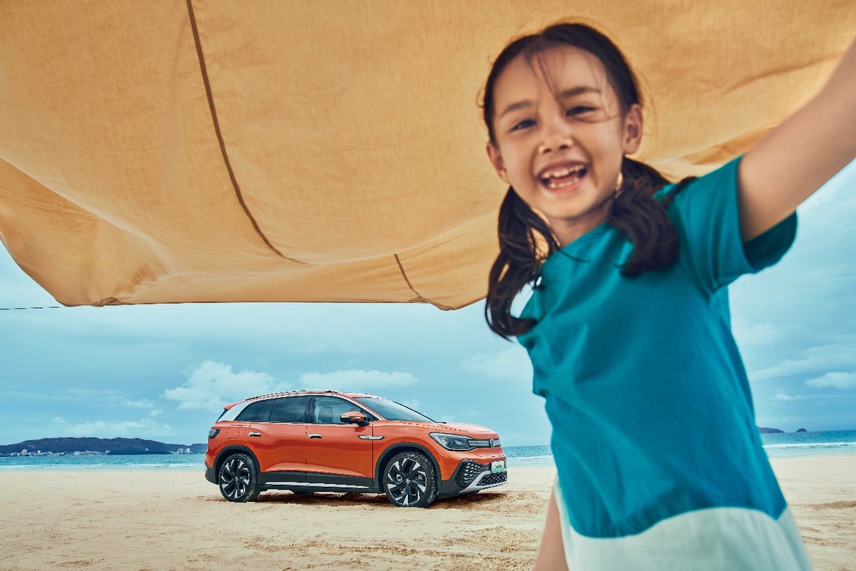 239,800 Qiqi-Volkswagen pure electric flagship SUV, ID.6 CROZZ price announced, officially ...