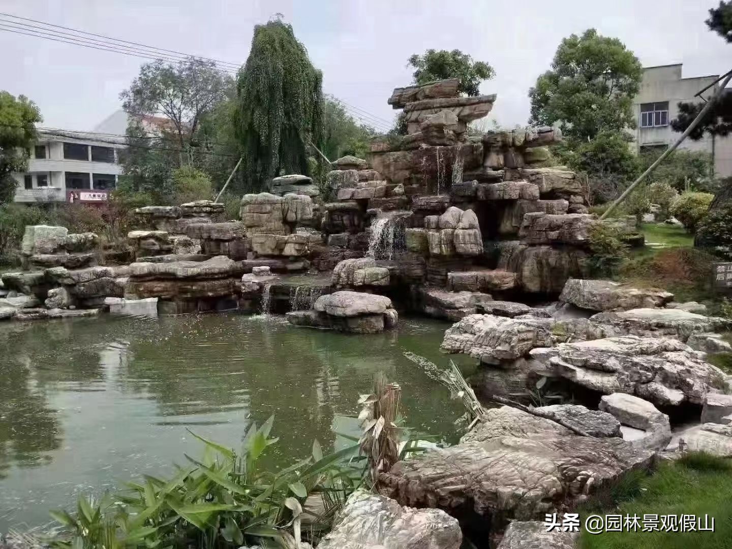 Chinese garden courtyard-rockery and waterscape - iNEWS