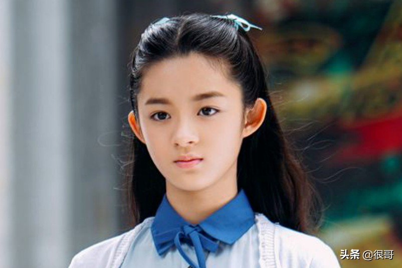 Huang Yang Tiantian: Child star debuted and hit the face Zhao Liying ...