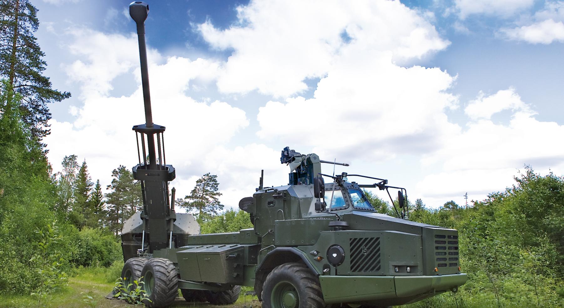 Swedish archer vehicle gun, with fully automated control performance ...