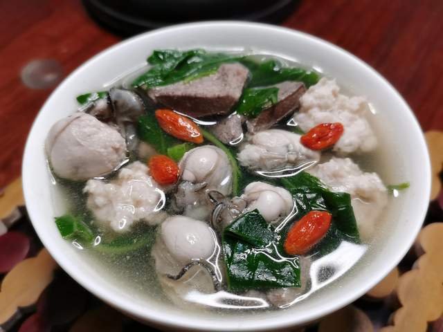 Wolfberry leaf sanxian soup, clear liver and improve eyesight ...