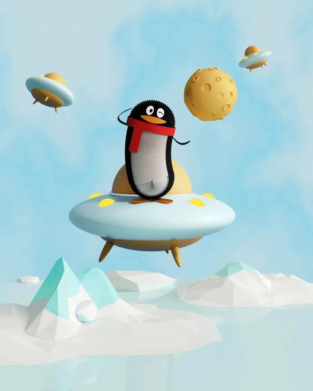 Tencent has a new "Penguin" image?Netizens: Get fat, change color, and ...
