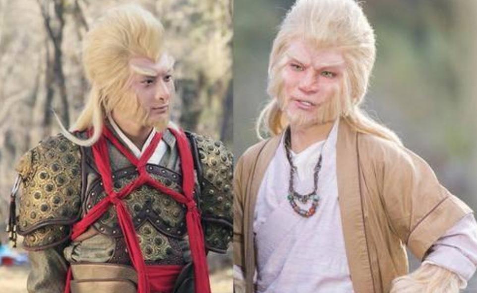 The six-eared macaque perfectly replicates Monkey King?There are four ...