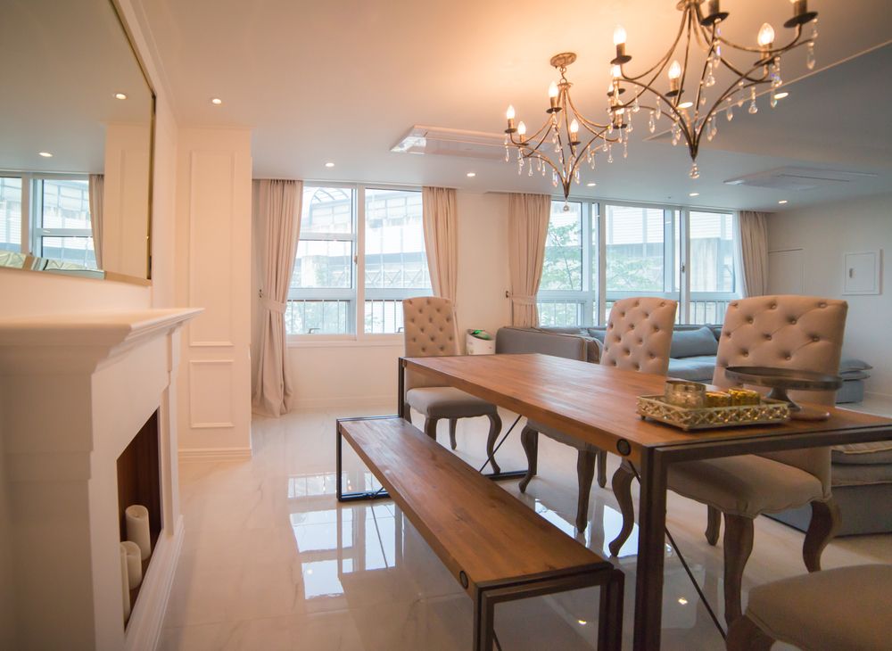 If you have money, buy a big living room, 20m2 large living room with ...