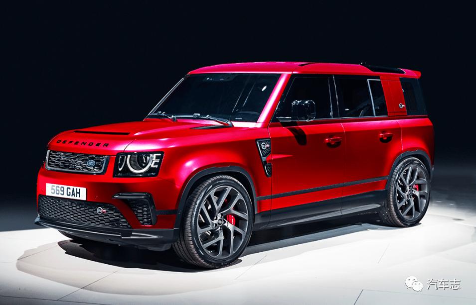 The Land Rover Defender SVR is equipped with a BMW 4.4T engine, the ...