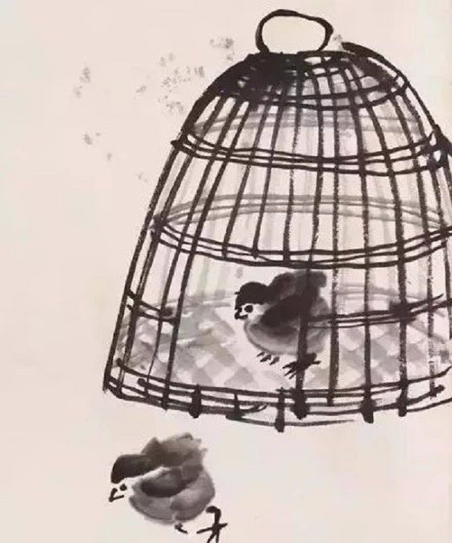 Qi Baishi met Xin Fengxia for the first time because of his beauty, and ...