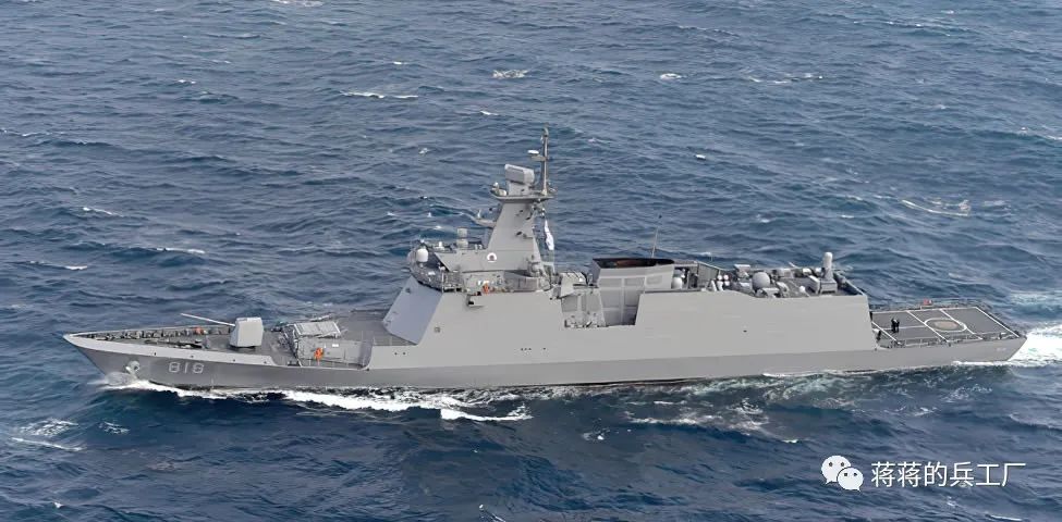 Korean-style long face, buy 8 of them, the sixth Daegu-class frigate of ...