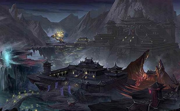 The complete Nether system in Chinese mythology, how does this huge ...