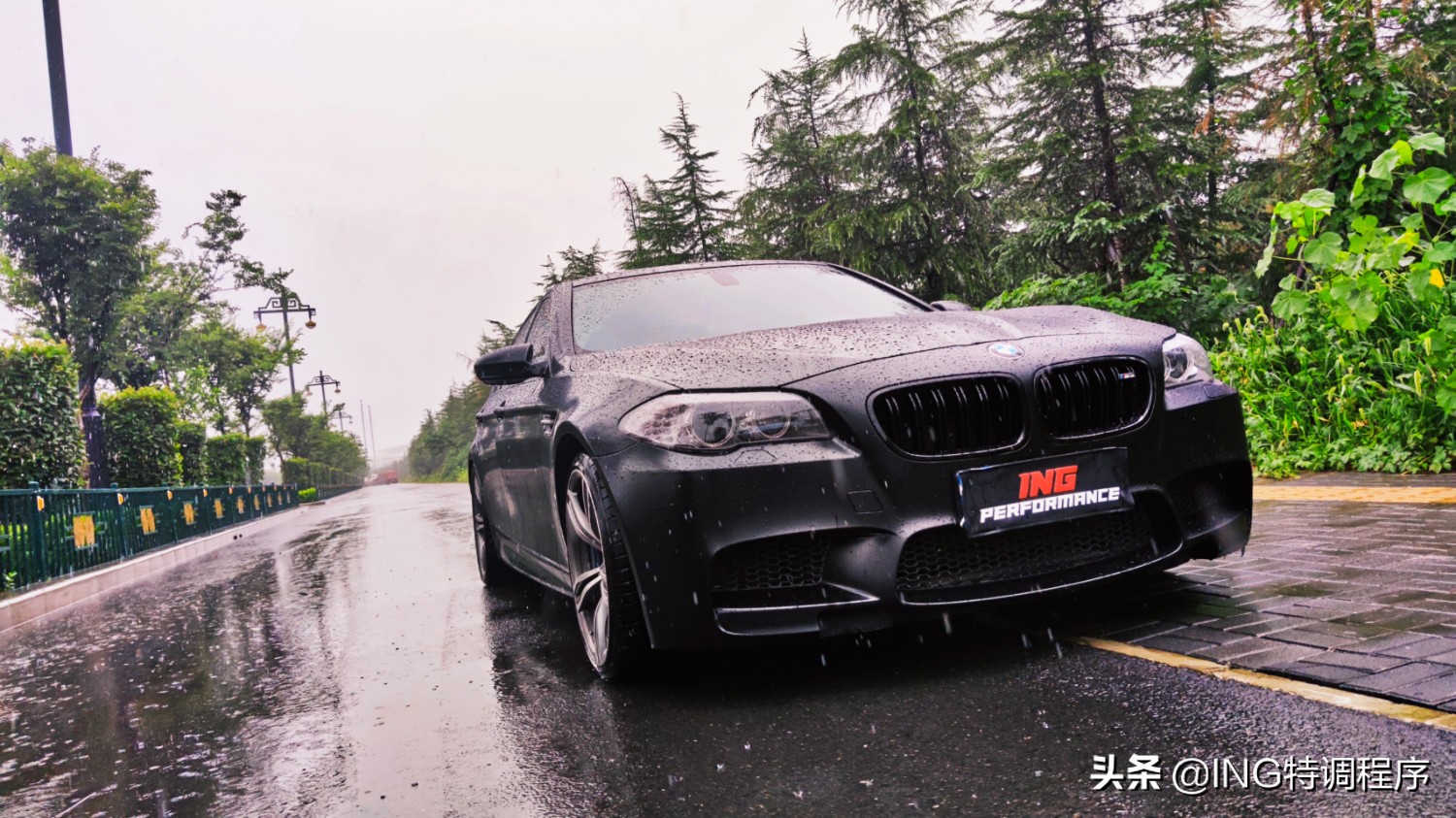 How much potential can the 12 BMW M5 4.4T brush ecu, ING special-tuned 8-cylinder "Jiwang ...