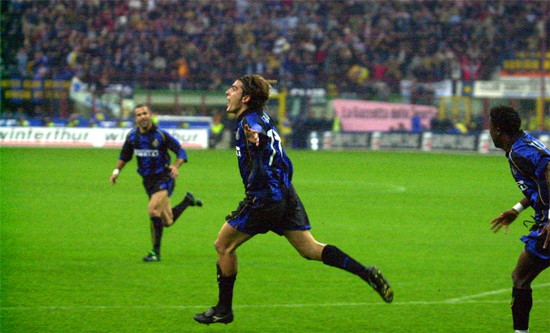The sad Inter Milan striker gave way to Vieri, competed with Ronaldo ...