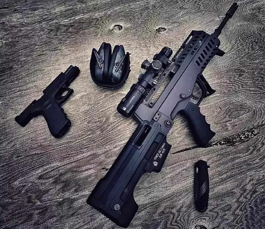 Just add tactical accessories to the top. After the launch of this ...