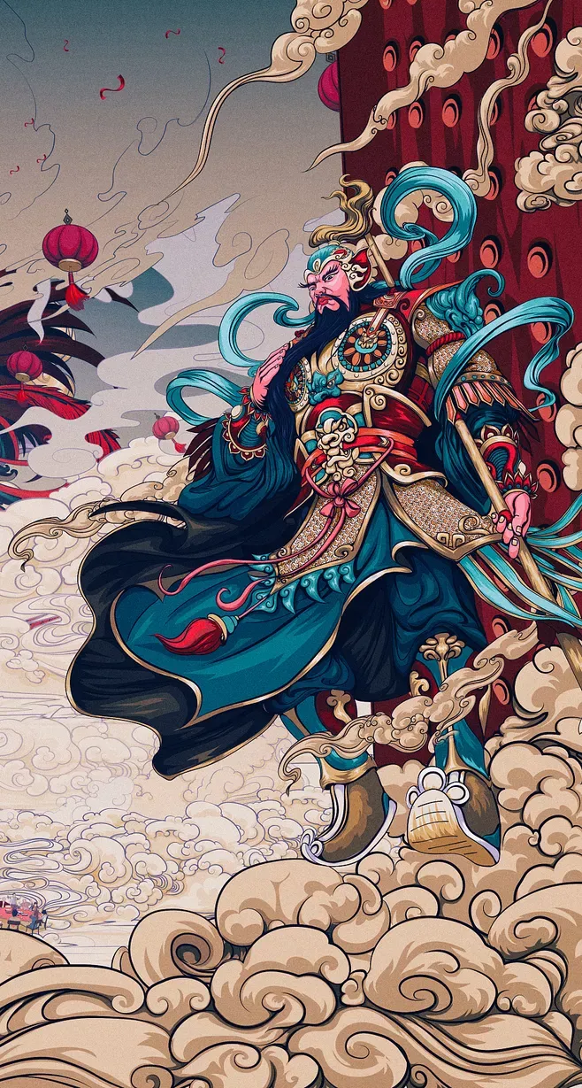 The four kings fight against the Huaguo Mountain, the four great ...