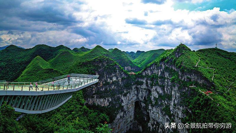 The top ten "most beautiful" magic tiankengs in the world are formed by ...