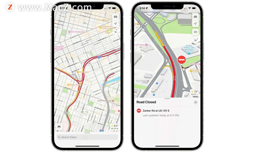 All new features of the iOS 15 Maps app: detailed information, AR ...