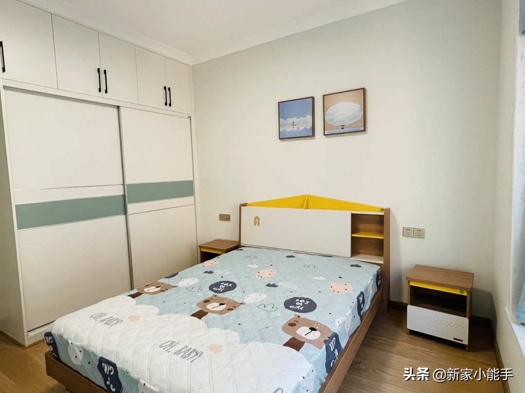 Clean up the new house, do not use the ceiling or do the TV wall, still ...