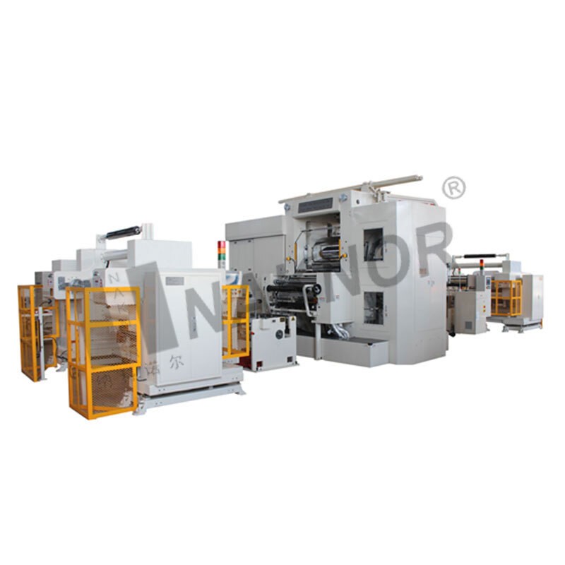 The first part of the lithium battery production process (below ...