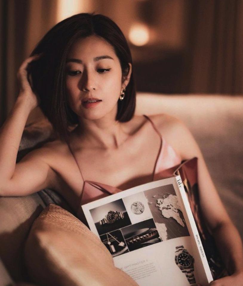 TVB Huadan Chen Ziyao's style has changed greatly, sexy pajamas photos are alluring and ...