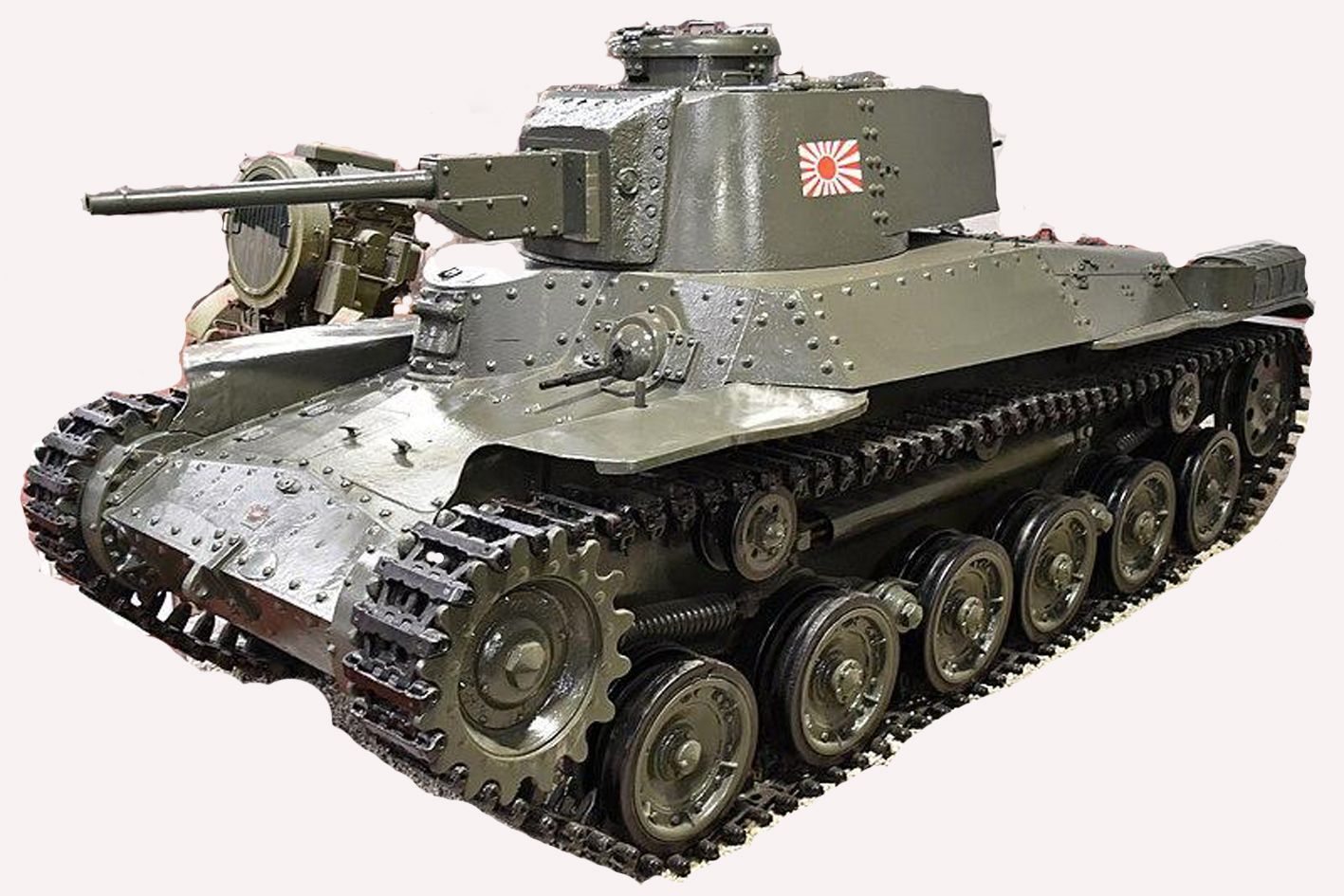 Type 97 medium tank of Japanese tanks of World War II - iNEWS