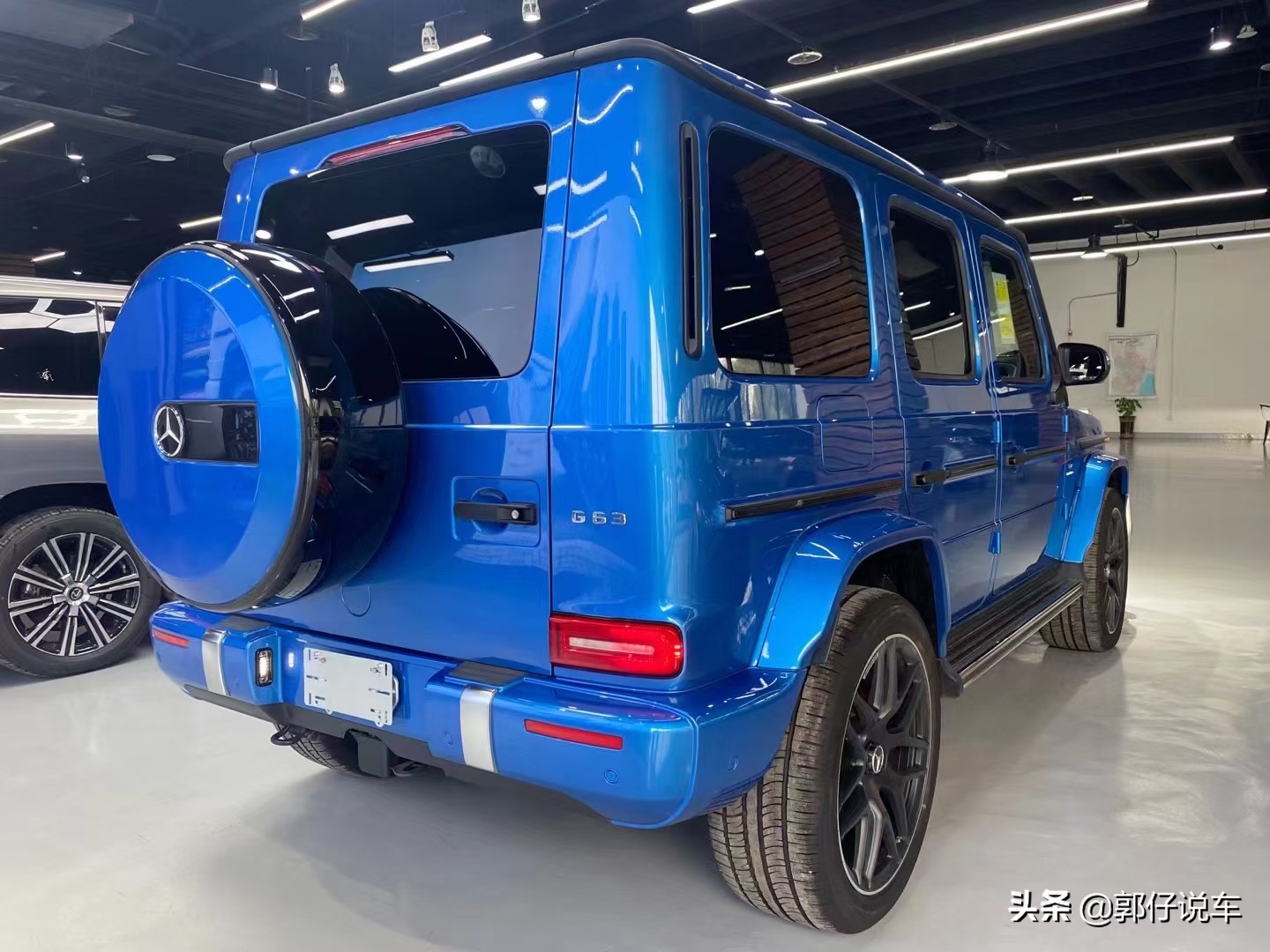 Mercedes-Benz AMG G63, South China Sea blue, open it is the most ...
