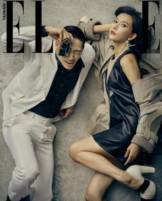 Lin Chiling takes Kurosawa Ryohei to shoot a magazine, showing S-shaped ...