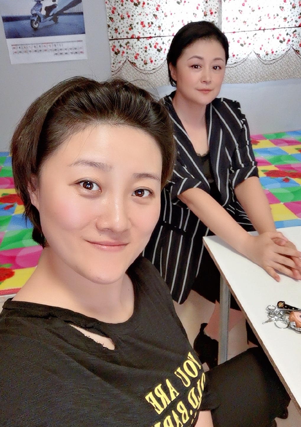 Ge Shanshan, who played the role of ghost shaved head in "Li Huanying ...