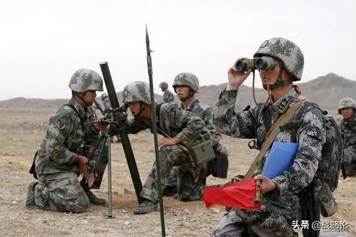 The caliber of light mortars and the range of heavy mortars, the Type ...