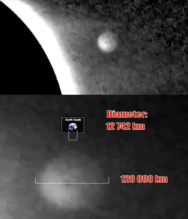 NASA discovered the largest "giant UFO" in history, suspected of ...