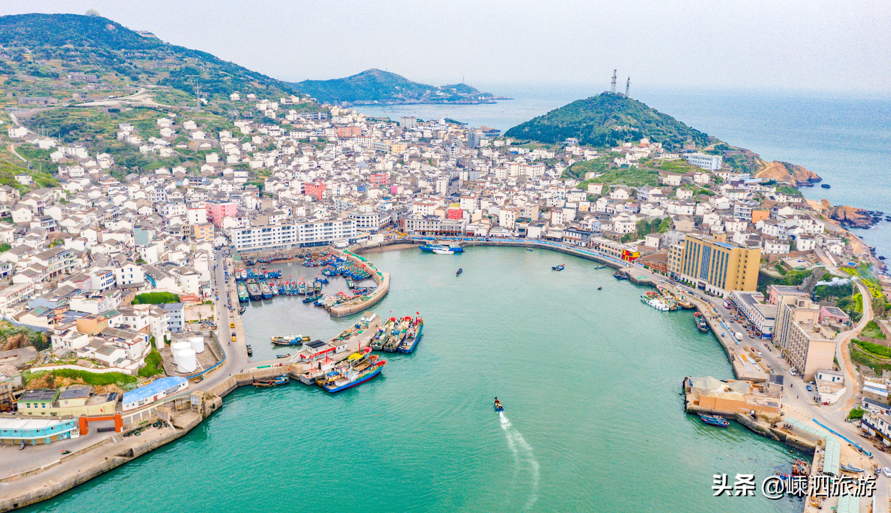 Check in the three islands of Yangshan, Chinese wolfberry, and ...