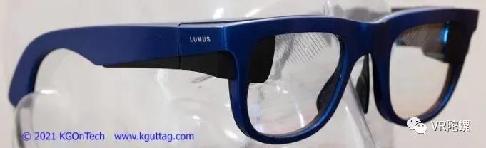 "Measured" reflected light waveguide + LCOS micro-display, Lumus ...