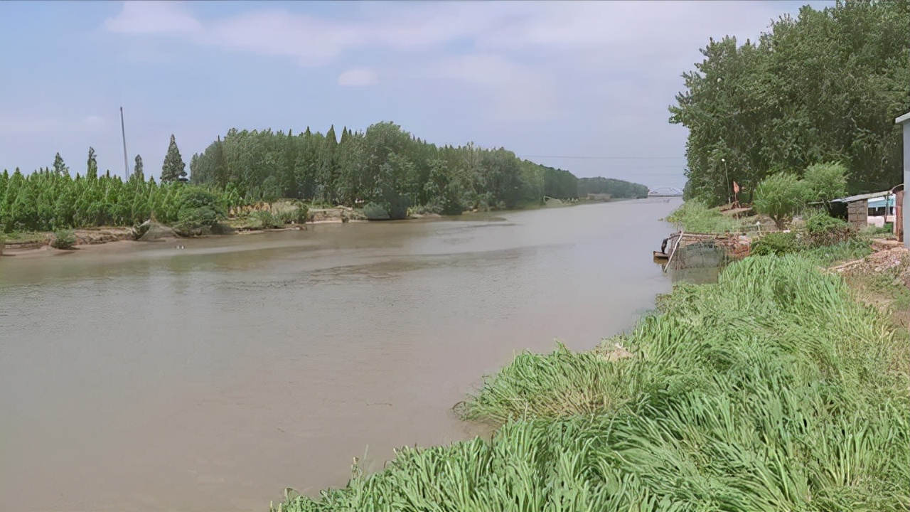 The excavation and changes of the Shanyang River (Jiangdu, Yangzhou ...