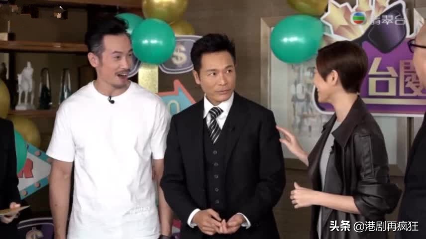 Chen Baixiang returned to TVB to celebrate the 53rd anniversary, with a ...