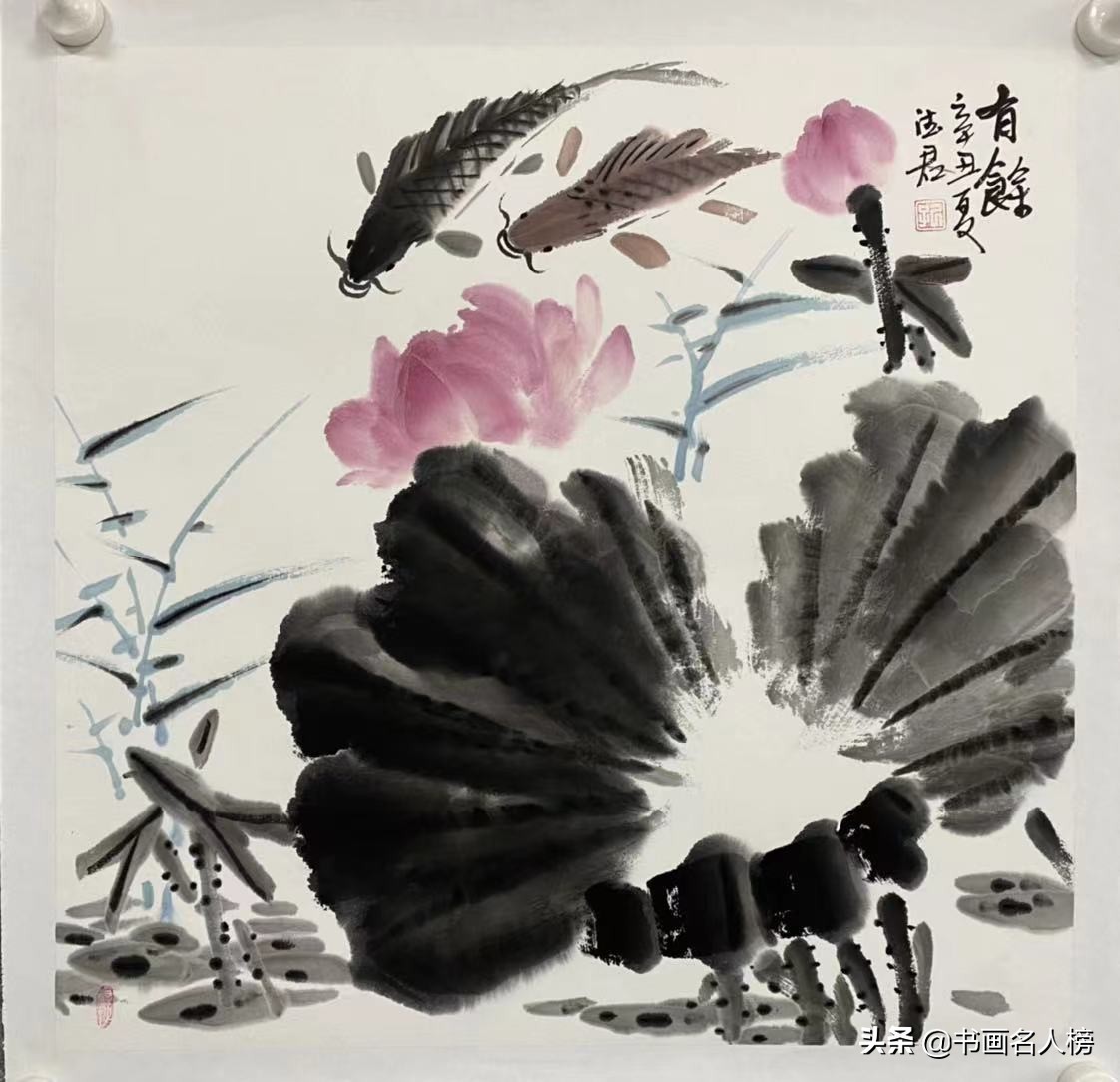 Contemporary powerful flower and bird art master-Mr. Kong Dejun's introduction and market runge ...