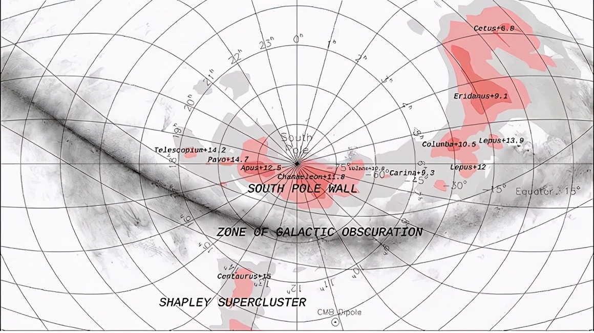 The "cosmic wall" was discovered 10 billion light-years away. Who is ...