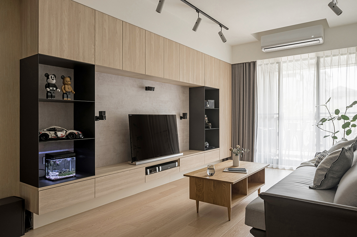 The apartment is only 73 square meters, the whole house can be called ...
